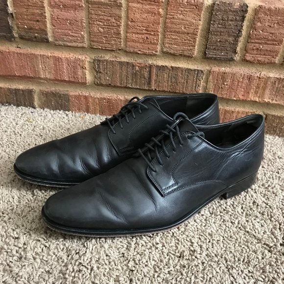 Shoes | Bruno Magli Mens Black Oxfords | Poshmark